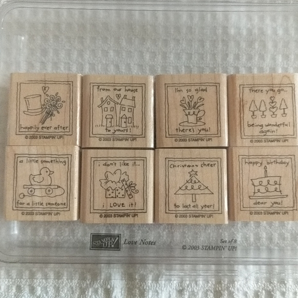 Stampin' Up! | Office | Stampin Up Love Notes 203 | Poshmark